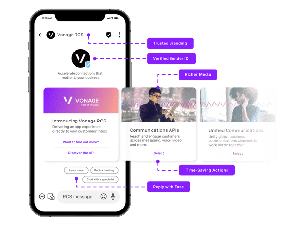 Rich Communication Services (RCS) | Vonage